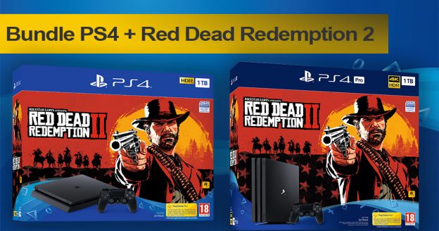 PlayStation anuncia bundles Red Dead Redemption 2