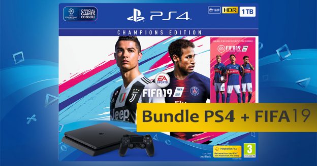 PlayStation anuncia dois bundles com o FIFA 19